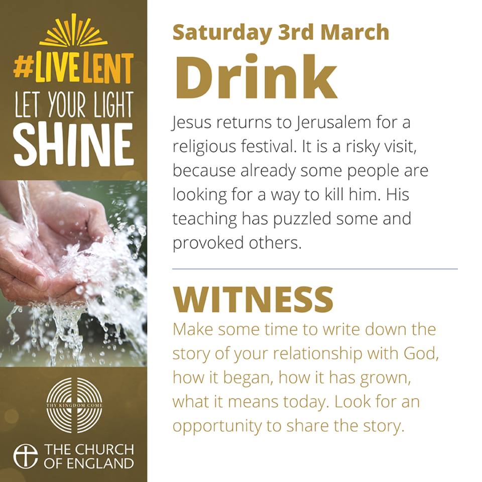 My relationship with God - Live Lent - Considering Lilies