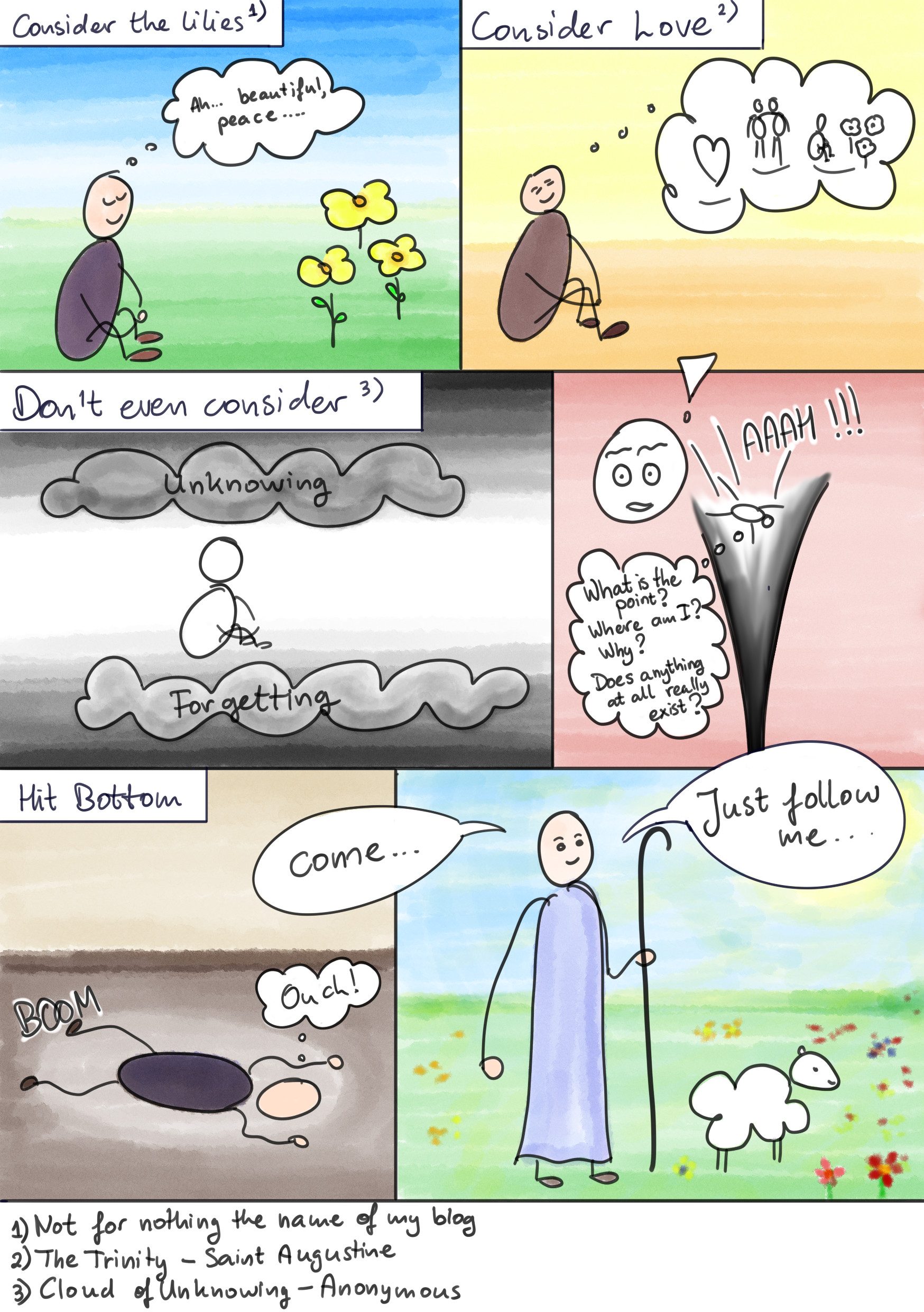 Considering contemplation - Considering Lilies